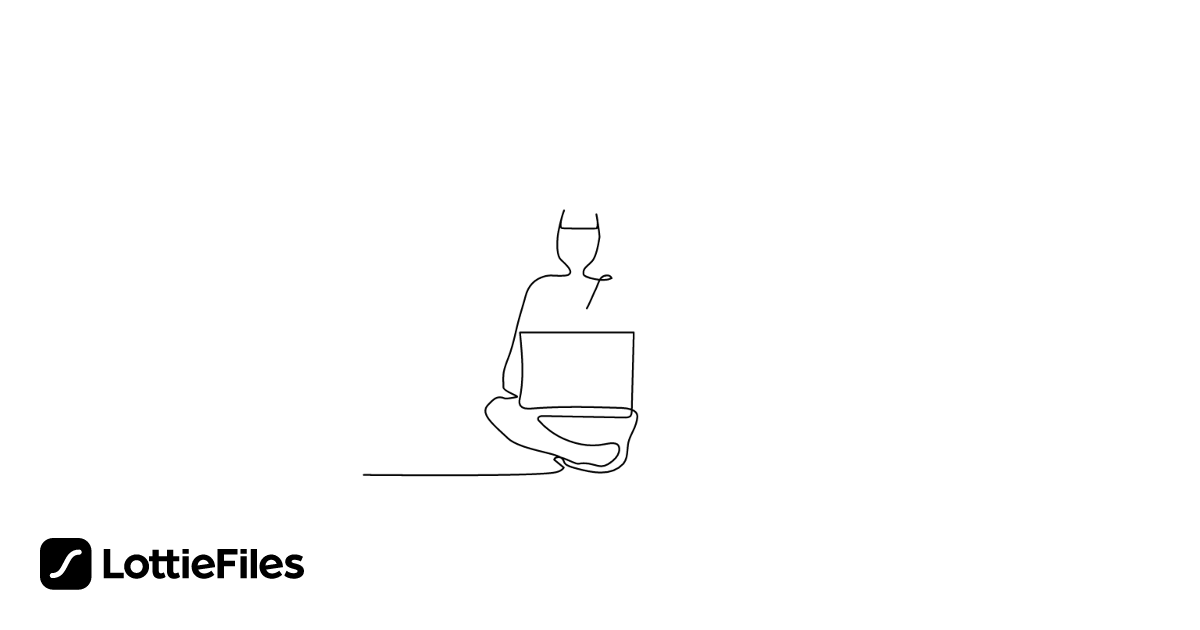 Free girl bangs computer Animation by Danielle Weisner | LottieFiles