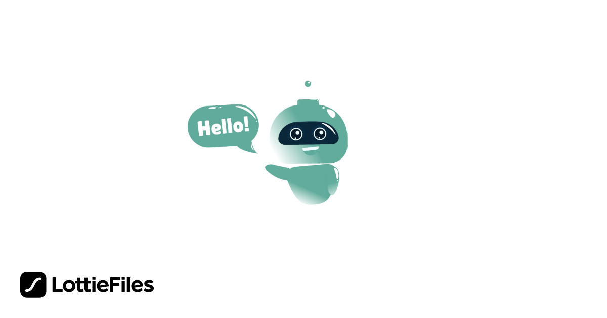 Free chatbot Animation by Antoni | LottieFiles