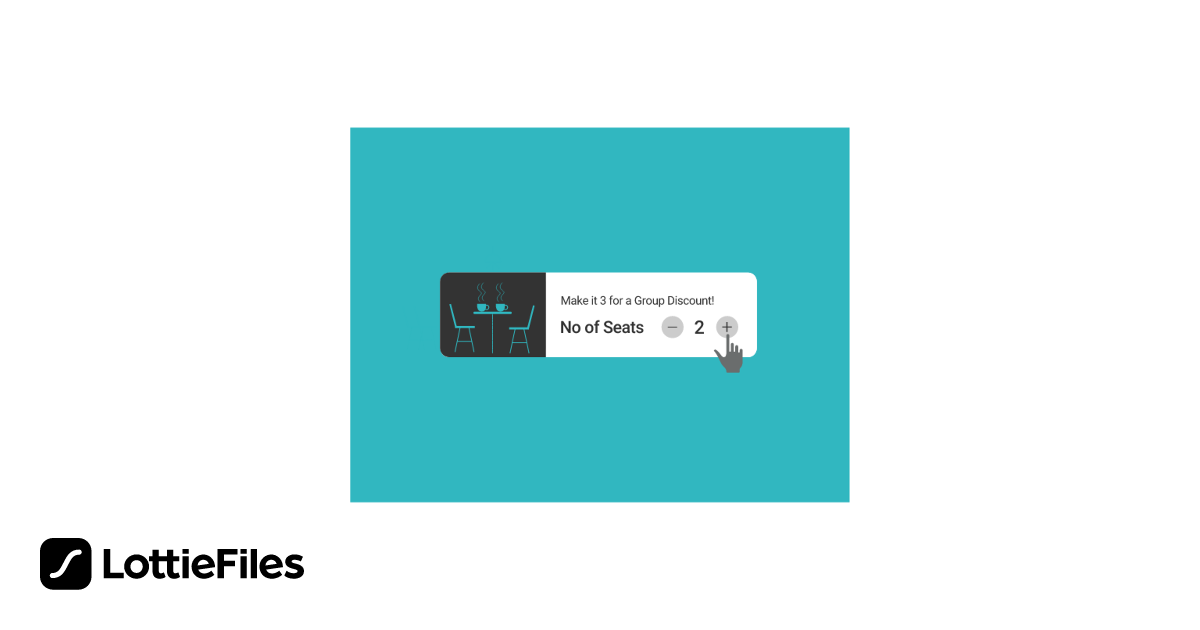 Free Seat Reservation Interaction Animation by Pravat | LottieFiles