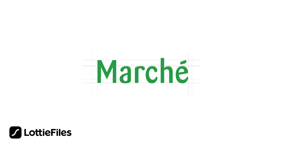 Free Marche logo Animation by Ruslan Bokach | LottieFiles