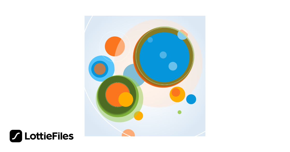 Free Colorful Circles Animation by Satyam Gajjar | LottieFiles