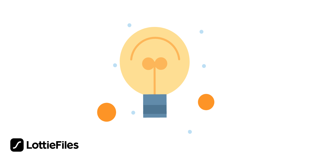 Free Idea Bulb Animation by Priyanshu | LottieFiles