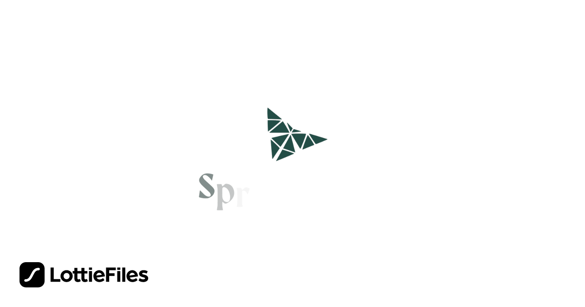 Free Springhaven Logo Lottie JSON Animation Animation by RJ Lottie ...