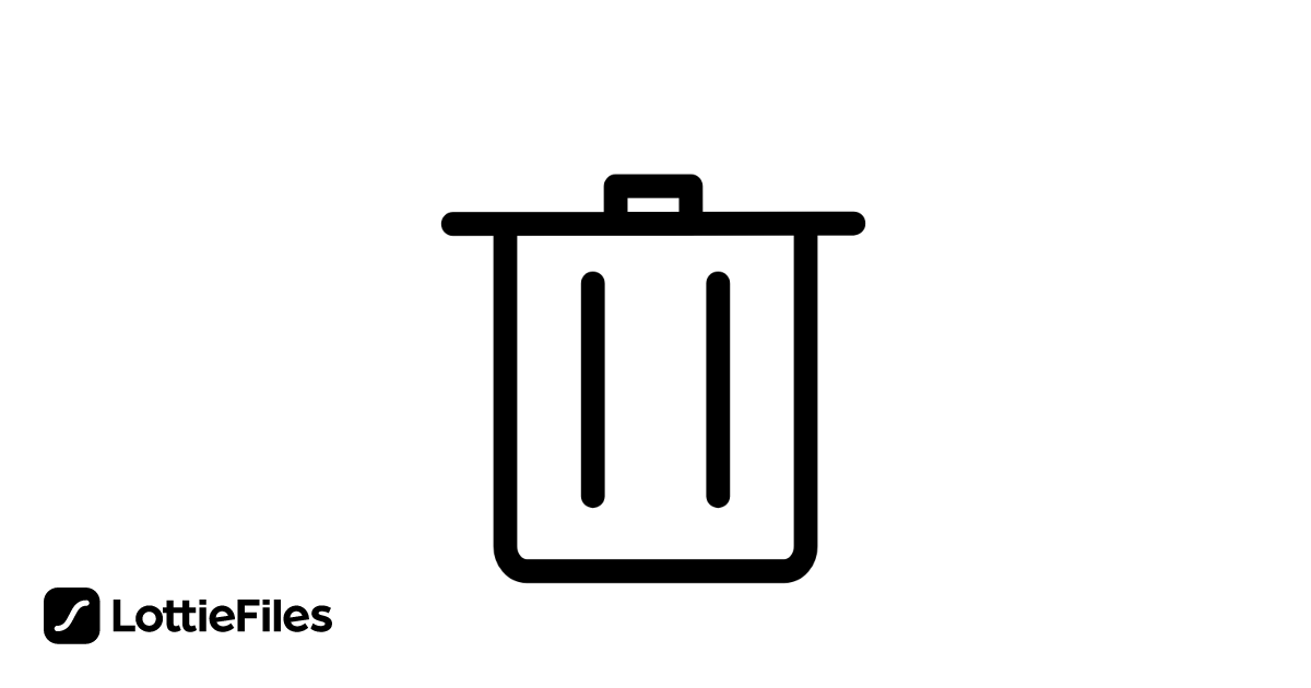 Free Trash Bin Animation by Umsatz GmbH | LottieFiles