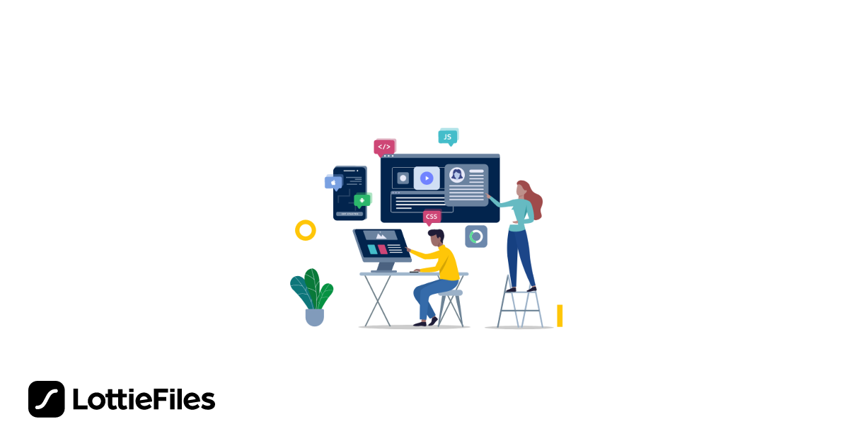 Free Web Development Animation by Animo Arts | LottieFiles