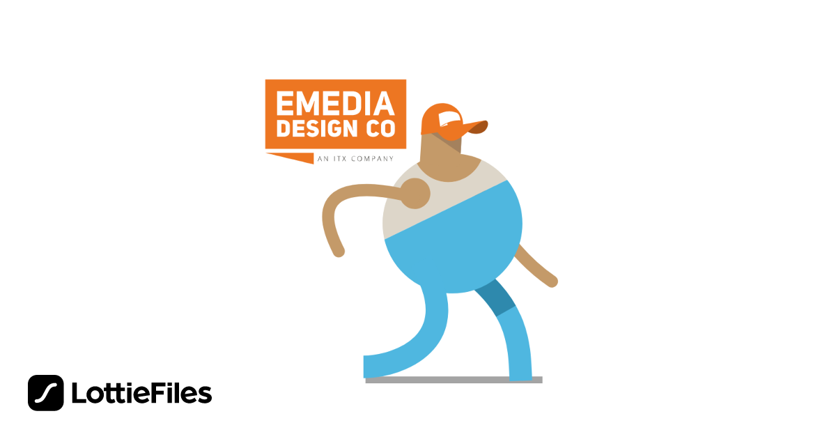 Free EDC Walk Animation by Beau Broering | LottieFiles