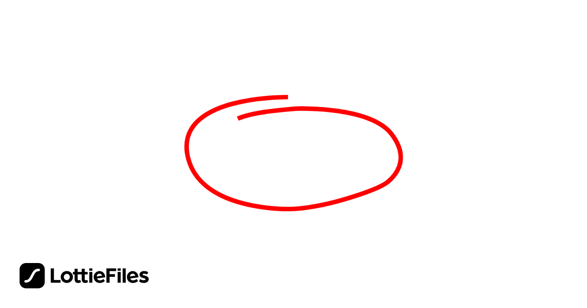 Drawn Red Circle Gif