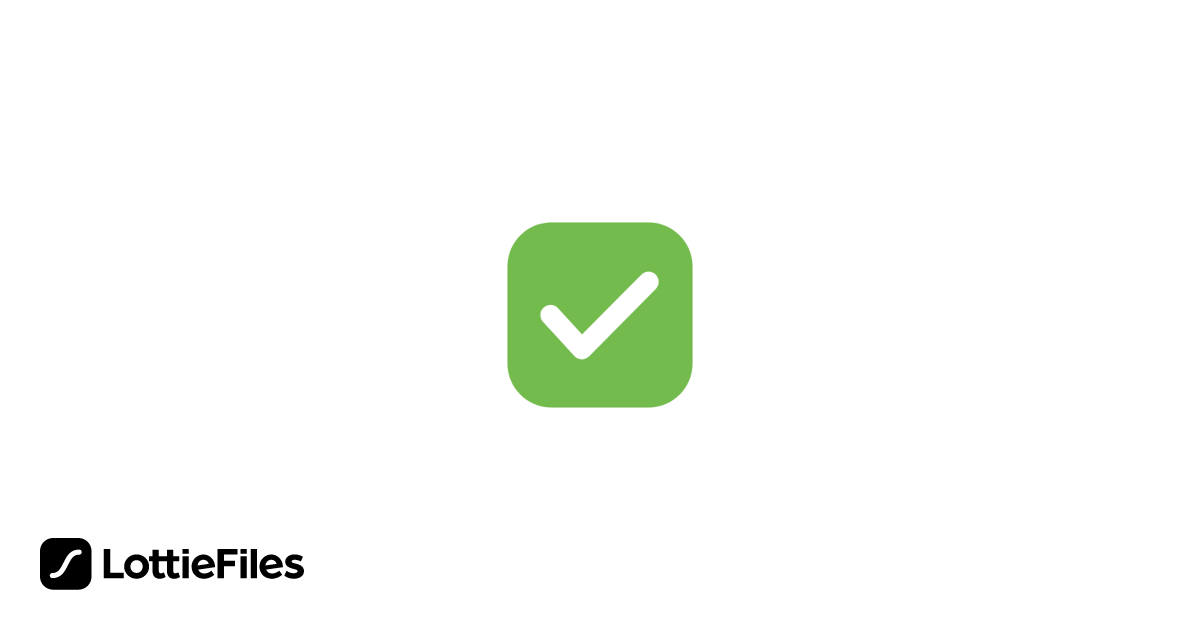 Free Checkbox Animation by Sahil Sawant | LottieFiles