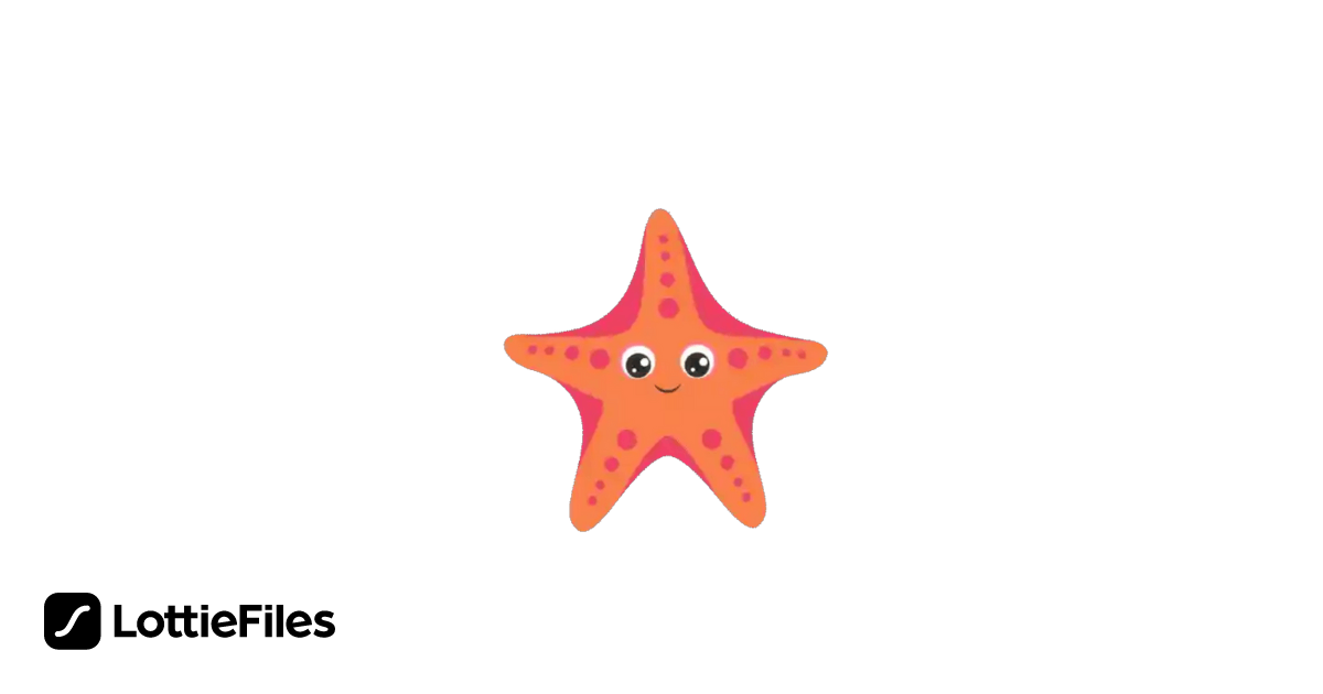 Free dancing_starfish Animation by Tracey | LottieFiles