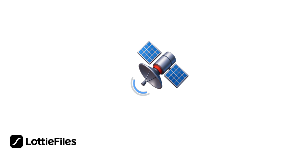 Free Sattelite Animation by Artur | LottieFiles