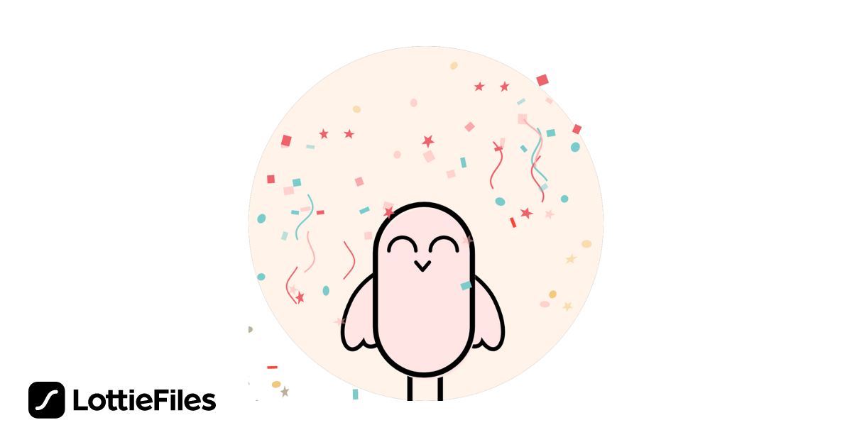 Free confettiBird Animation by Langenkrans kim | LottieFiles