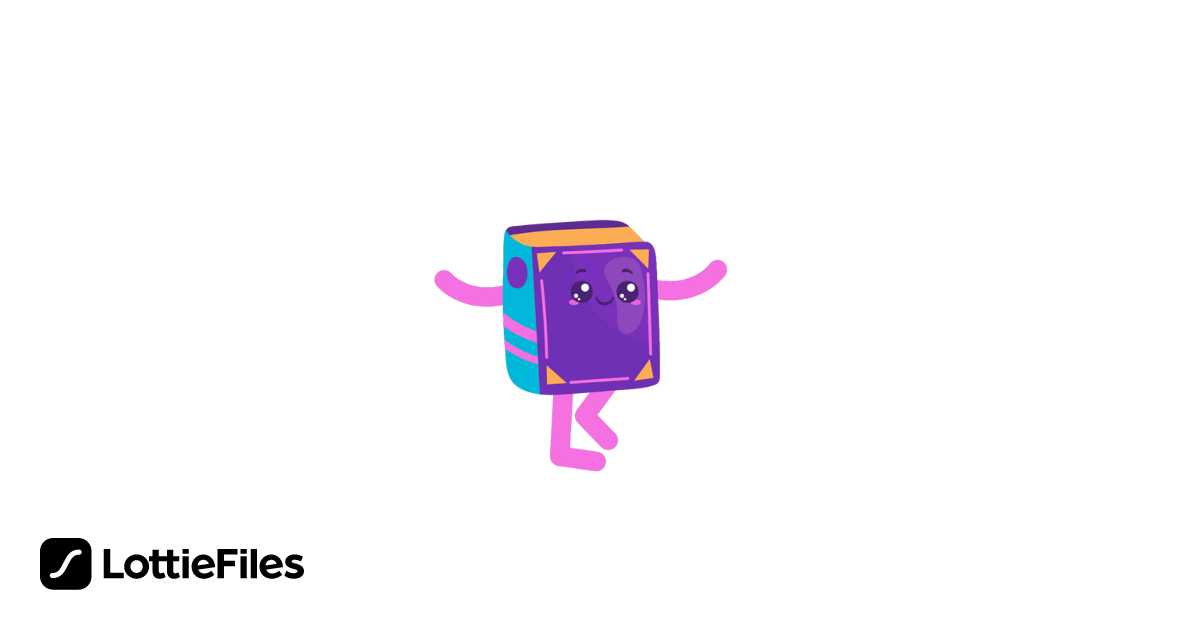 Free BOOK WALKING Animation by Sharmin | LottieFiles