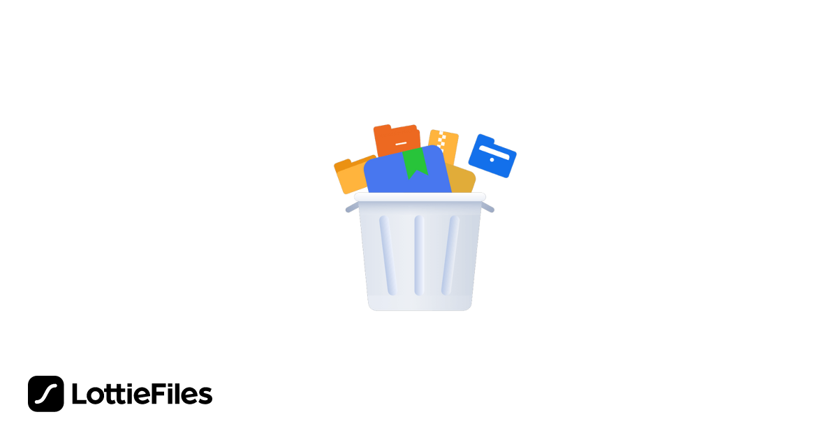 Free Trash can Animation by Yerish | LottieFiles