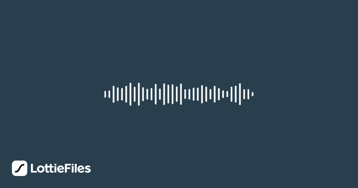 Free waveForm Animation by maggie dai | LottieFiles