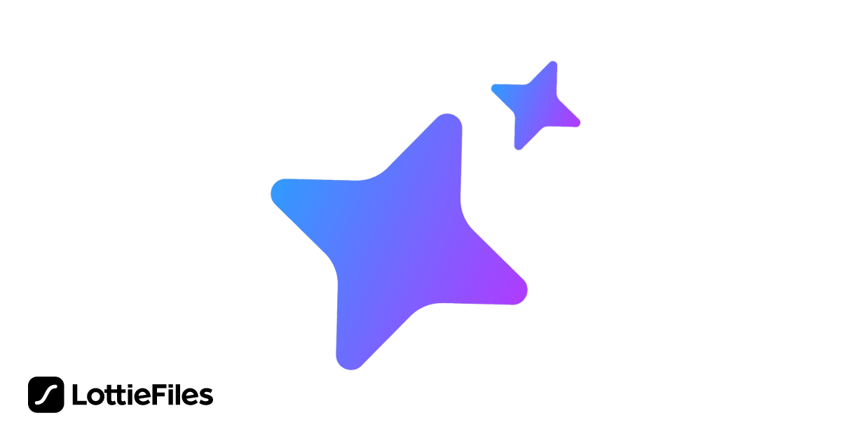 Free Animation Star, AI Star Animation by Black | LottieFiles