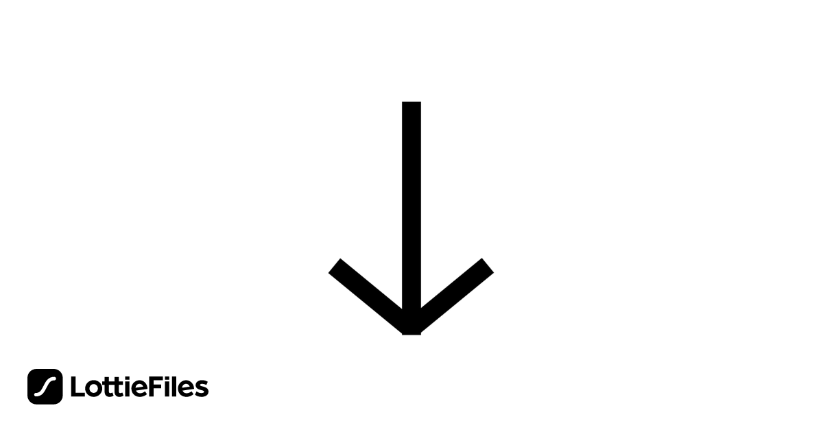 Free Arrow Down Animation by Jay | LottieFiles