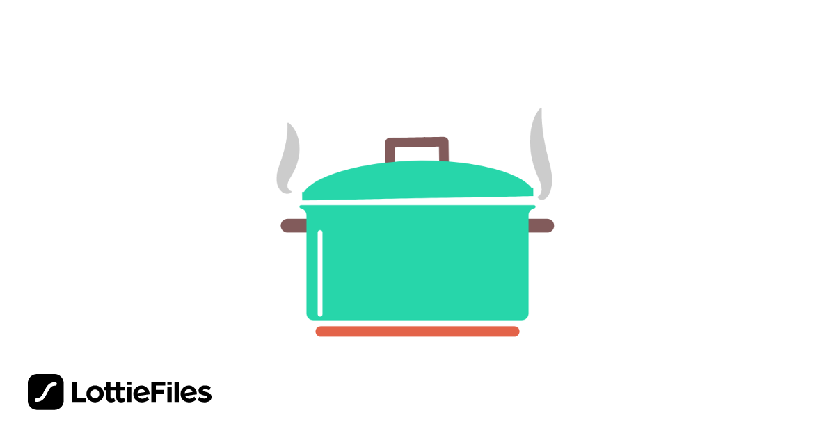 Free Boiling Pot Animation by Joshua Trimmer | LottieFiles