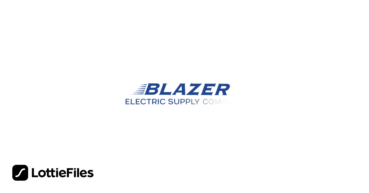 Free Blazer Logo Lottie JSON Animation by RJLottieJSON Animation by RJ ...