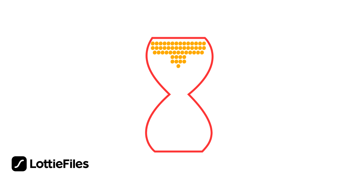Free Sand Clock loading Animation by junaid khatri | LottieFiles