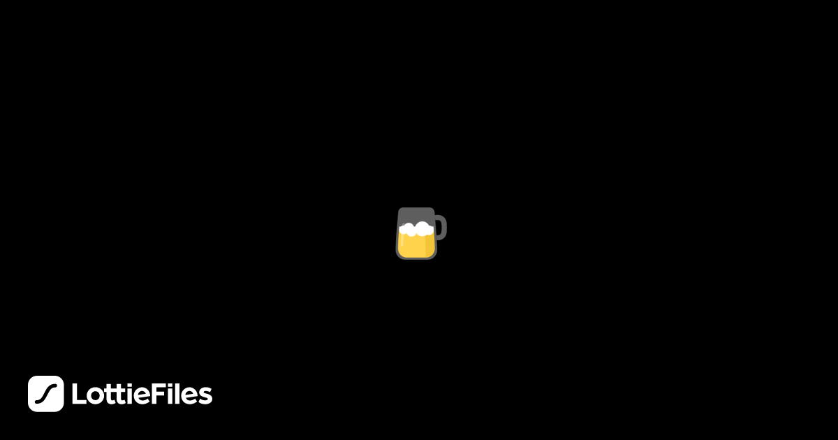 Free Beer animation Animation by Ngoc Phuong | LottieFiles
