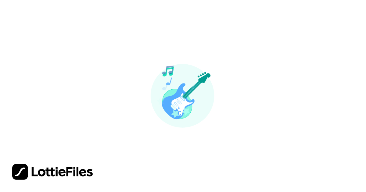 Free Guitar animation Animation by ManishaKumari | LottieFiles