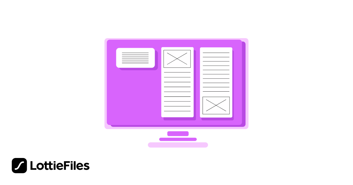 Free Web Design Screen Animation by Bear-Branding | LottieFiles
