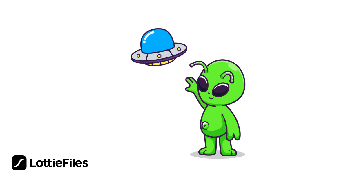 Free Sweet alien catches Ufo spaceship cartoon Animation by Abdul Latif ...