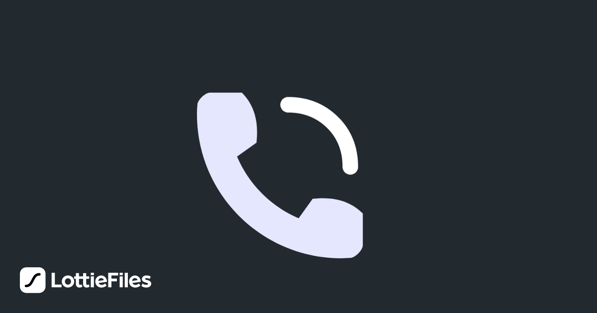 Free npc_public_icon24_phone_fill_d Animation by Ethan Gao | LottieFiles