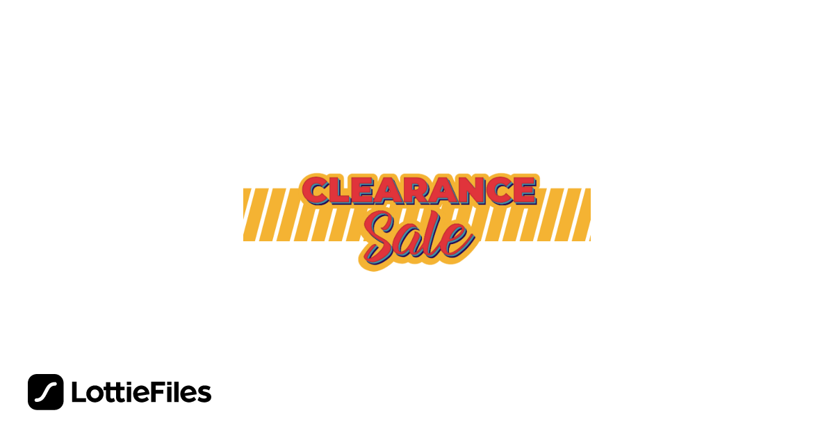 Free clearance sale Animation by Charmae aventurado | LottieFiles