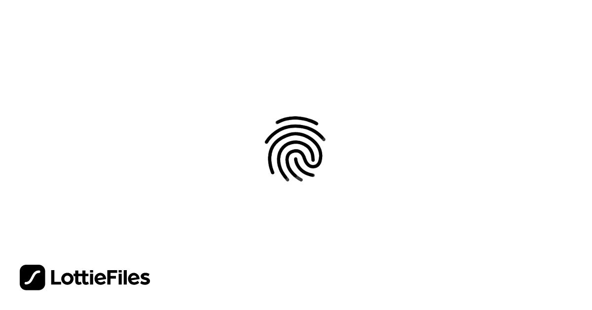 Free Finger print scan Animation by Rishab Agarwal | LottieFiles