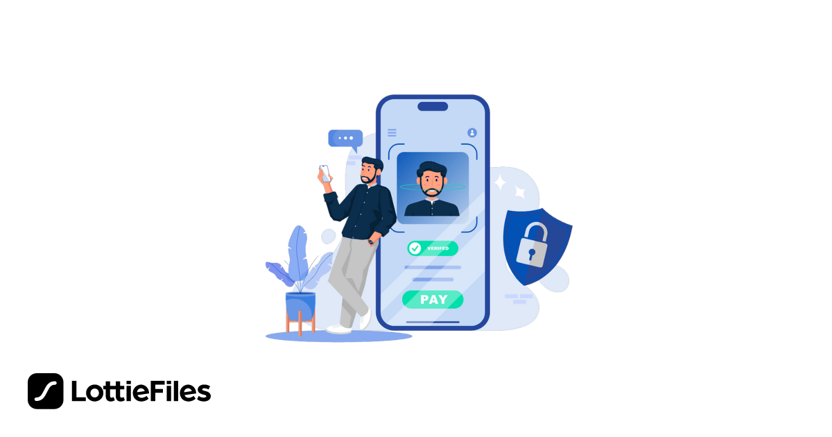Free Face Id Payment Animation by Asad | LottieFiles