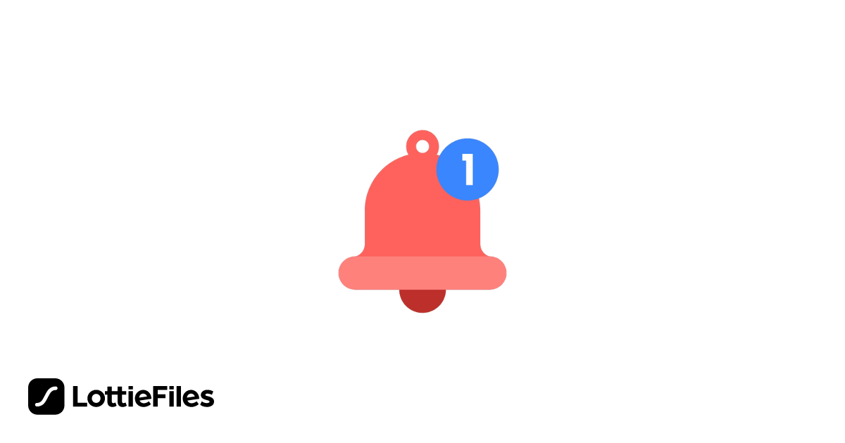 Free Notification_icon Animation by Deborah | LottieFiles