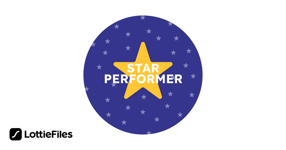 Free Star performer Animation by KAVIDHASAN | LottieFiles