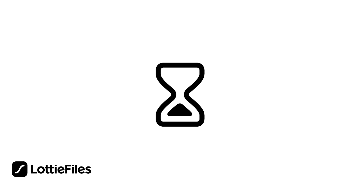 Free Sandglass loader Animation by Omar Osama | LottieFiles