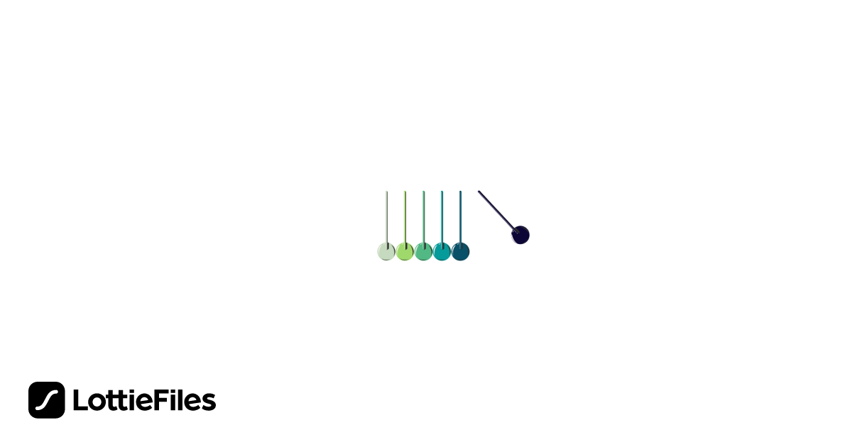 Free Newton's Cradle | Loader Animation Animation by Minhajur | LottieFiles
