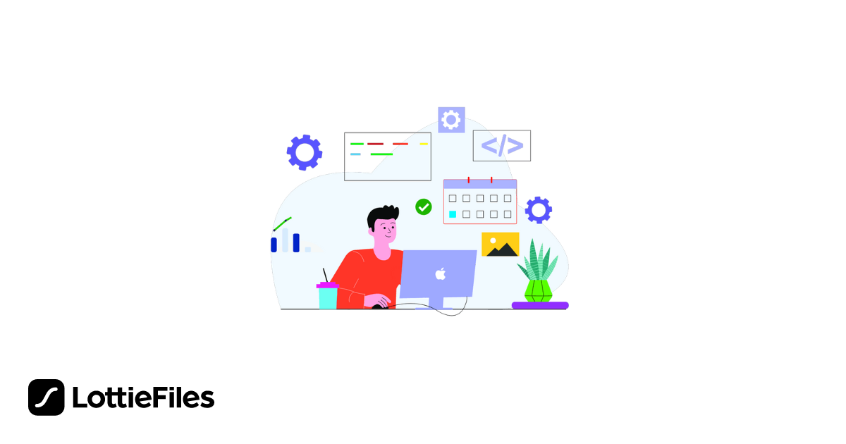 Free Website Developer Boy Character Animation Animation by Poritos Roy ...