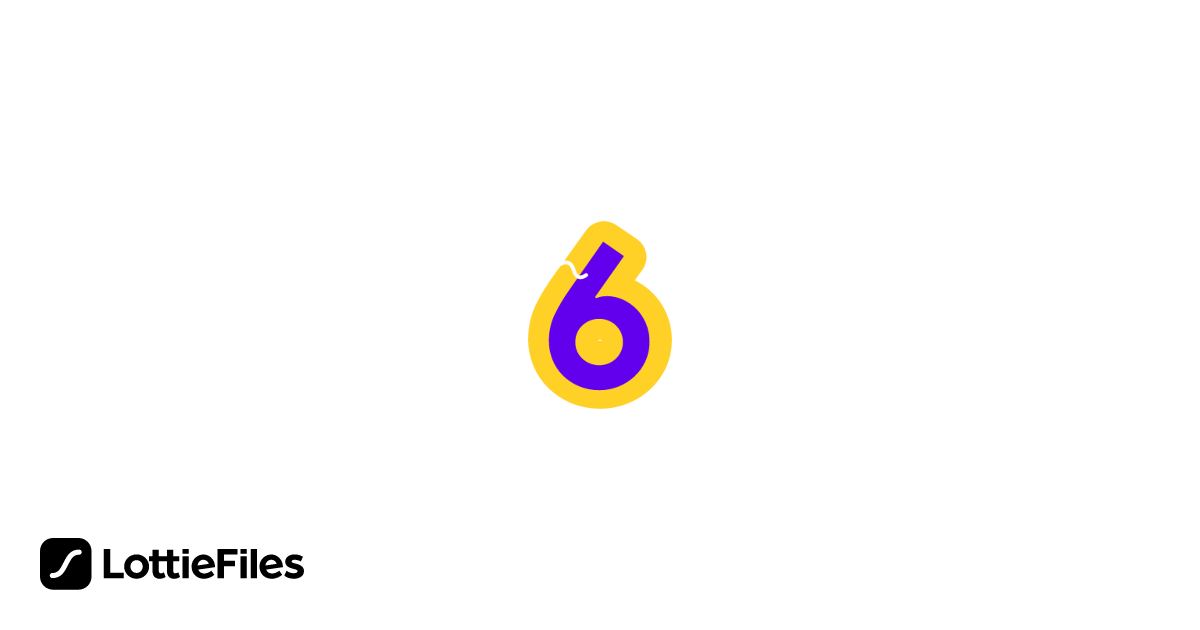 Free it's number six Animation by Abinash Mohanty | LottieFiles