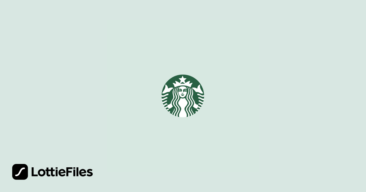 Free Starbucks Logo Animation by Adam Kiyoshi | LottieFiles