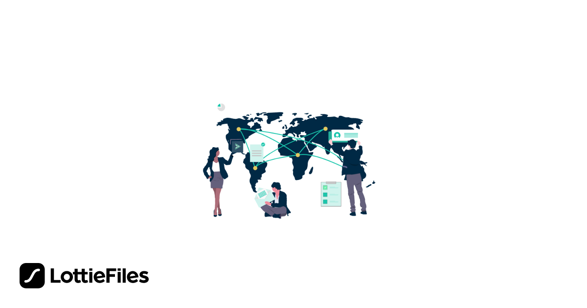 Free World Animation by Abdallah Mushi | LottieFiles