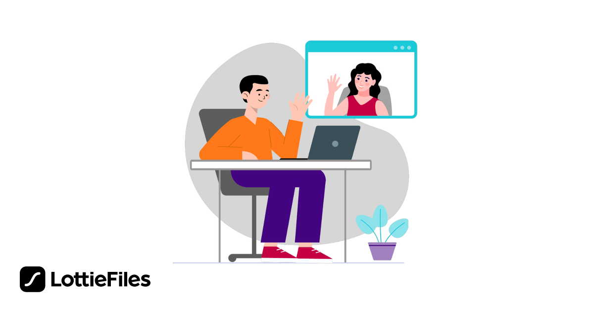 Free Video call simply Animation by Oscar | LottieFiles