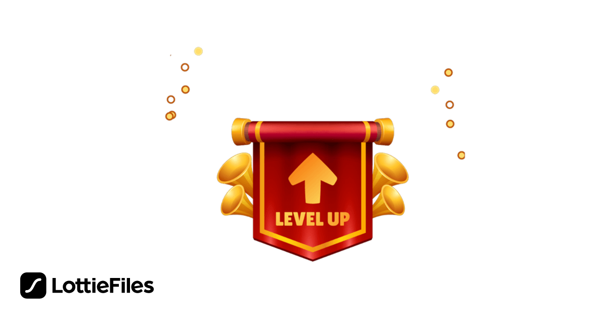 Free Level Up Badges Animation by Abdul Latif | LottieFiles