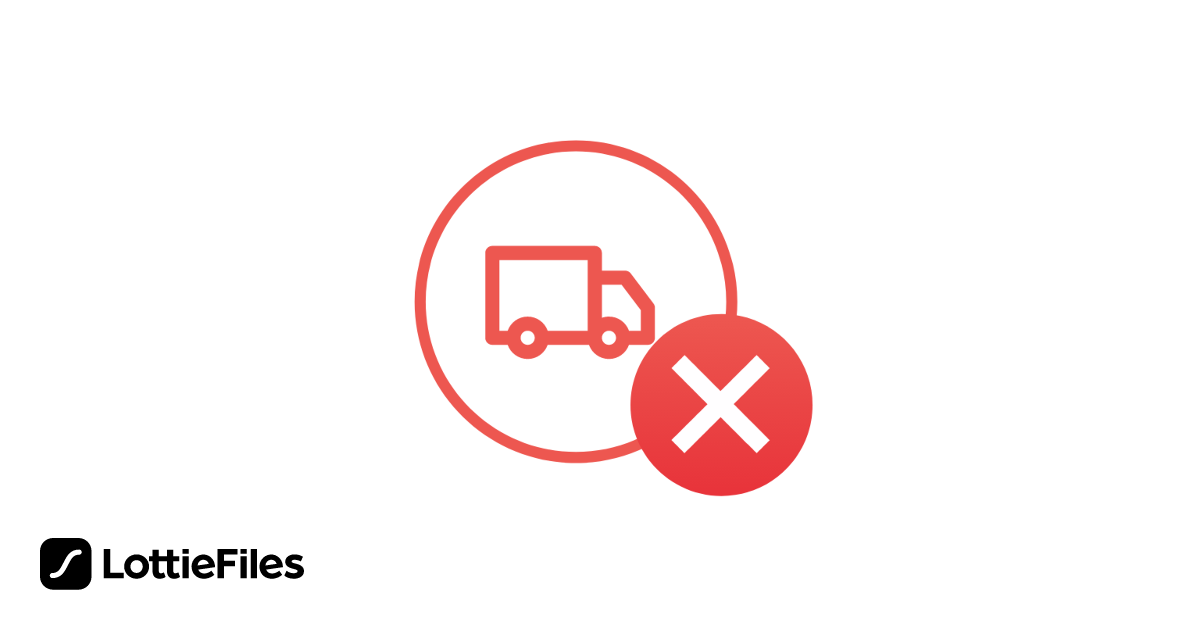 Free Delivery cancellation Animation by Quang Nguyen | LottieFiles