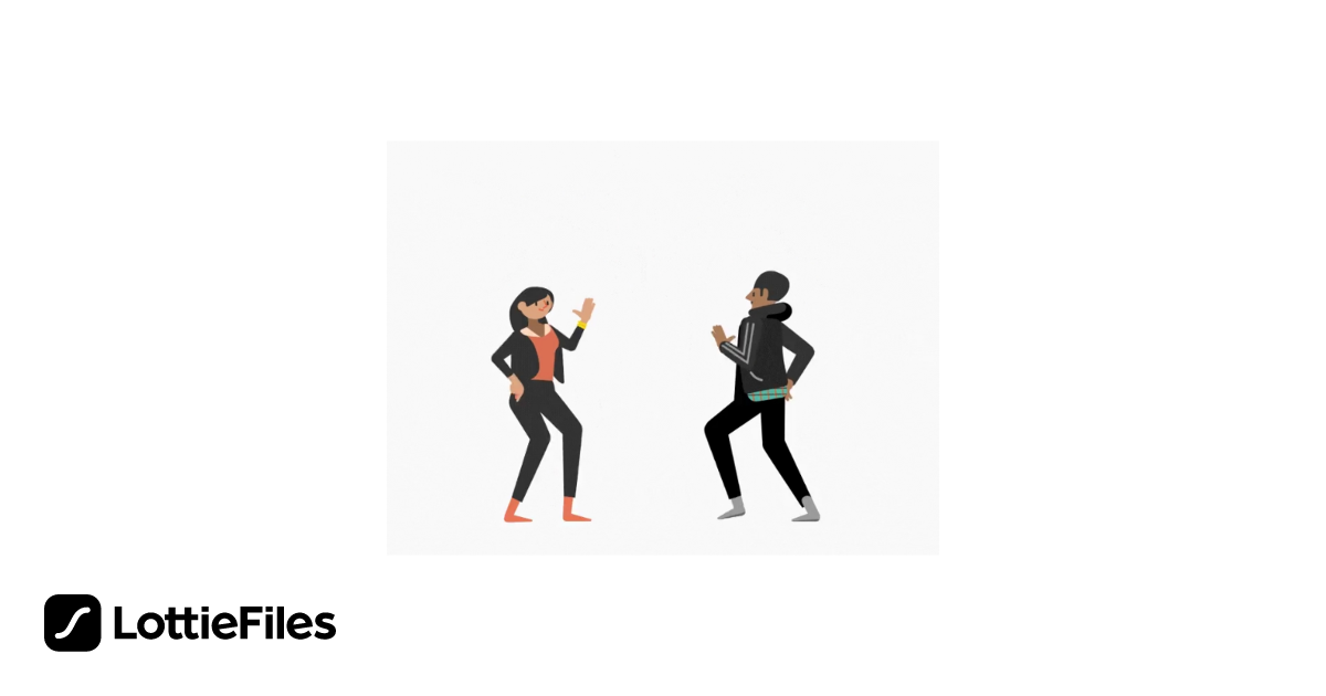 Free Friends Animation by Aexr Graphics | LottieFiles