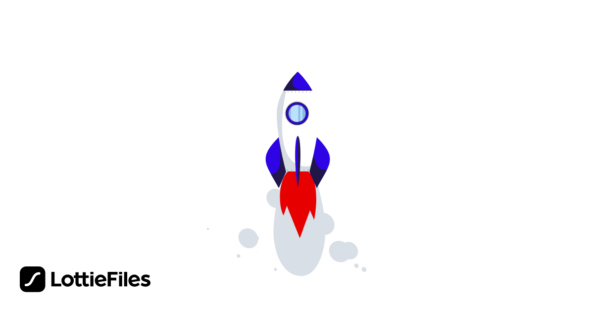 Free Launch Rocket Animation by Rajan | LottieFiles