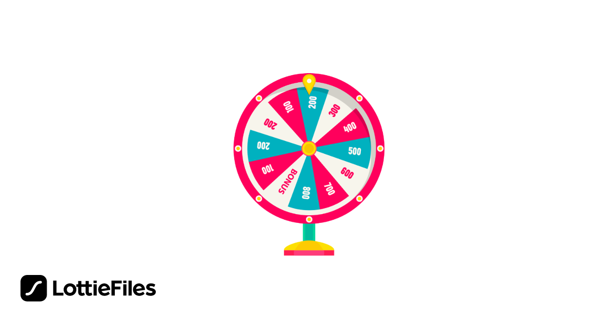Free Bonus Wheel Animation by Tomer | LottieFiles