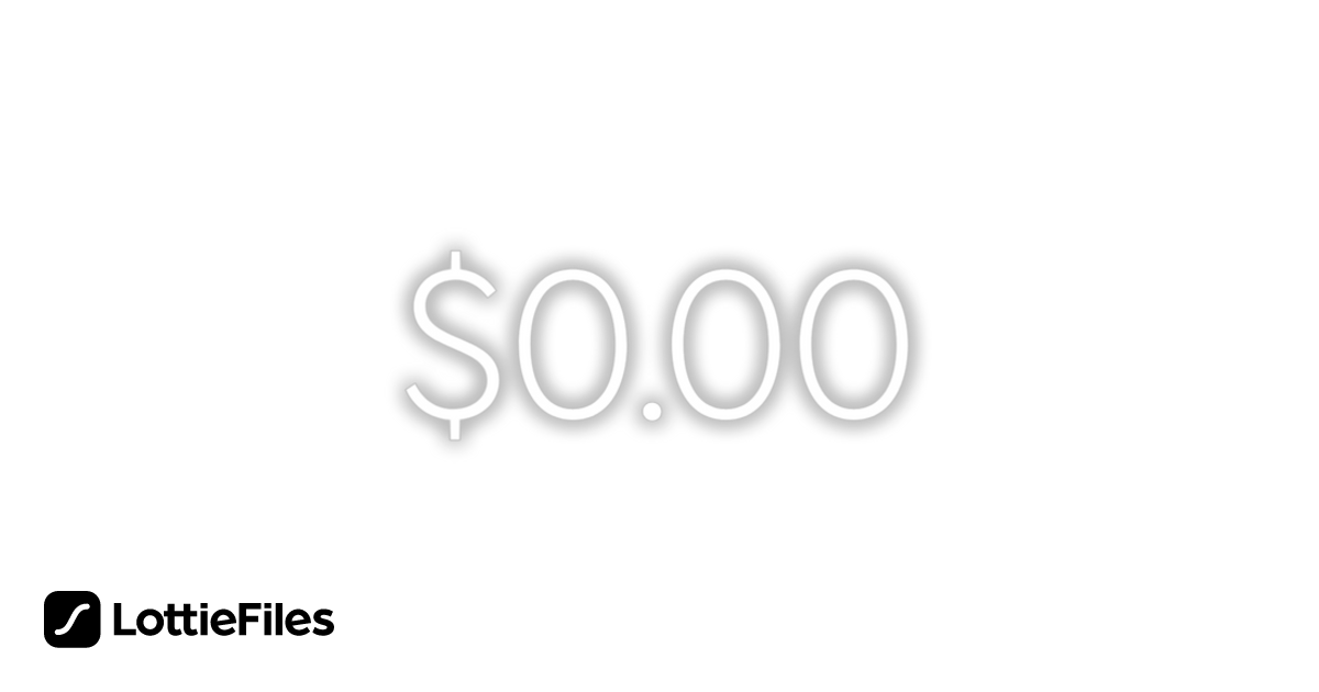 Free 0 fees Animation by Conner | LottieFiles