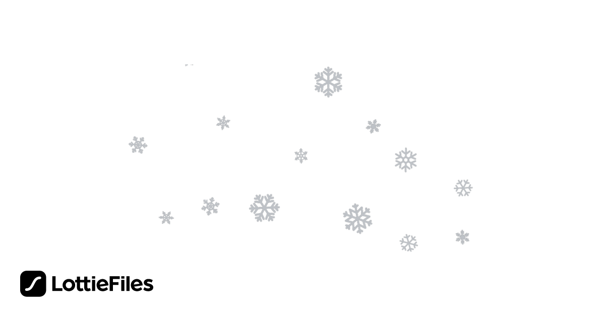 Free SnowFlakes Animation by Nikesh | LottieFiles