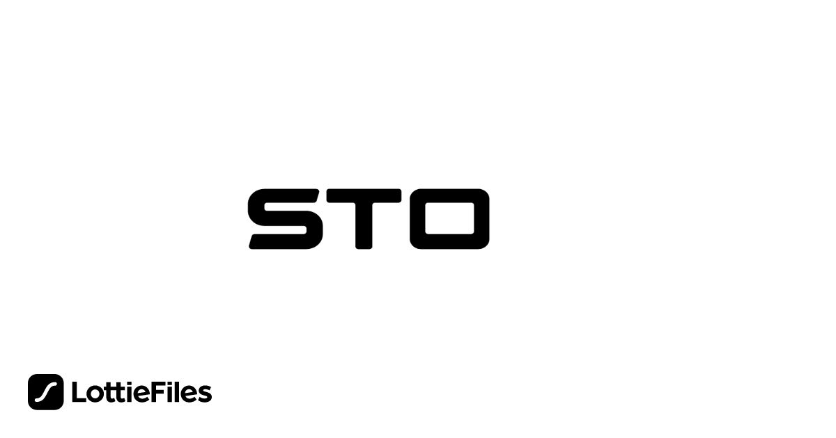 Free This is STOX logo Lottie animation Animation by Weblodge | LottieFiles