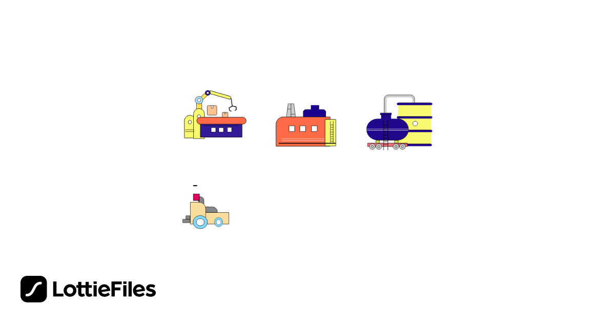 Free factory Animation by ADARSH CHAUDHARI | LottieFiles