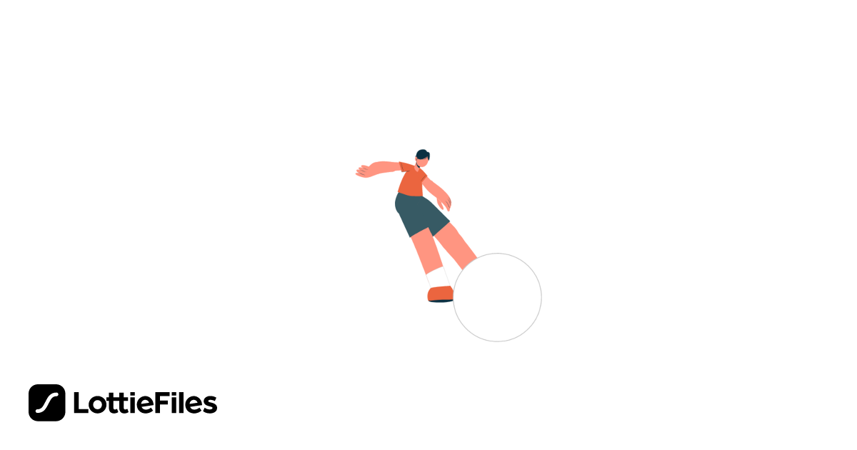 Free Football kick Animation by Gaurav | LottieFiles